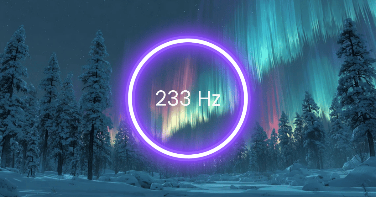 233 Hz Frequency: Meaning, Benefits & Science (Full Guide) - Life7