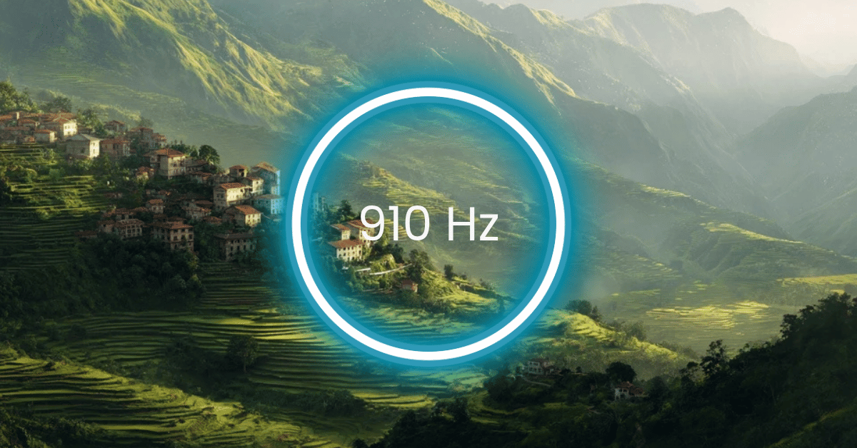 910 Hz Frequency: Meaning, Benefits & Science (Full Guide) - Life7