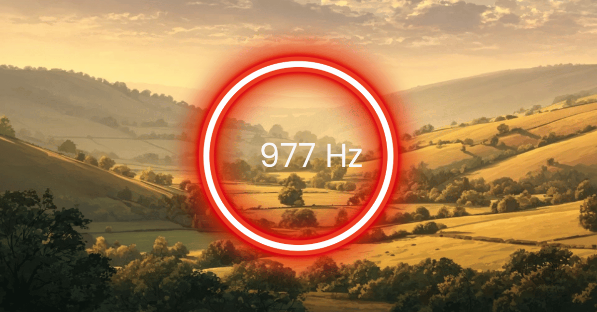 977 Hz Frequency: Meaning, Benefits & Science (Full Guide) - Life7